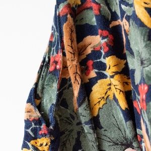 Vintage | Dresses | Karavan Dress Fall Leaves Berries Size Small | Poshmark